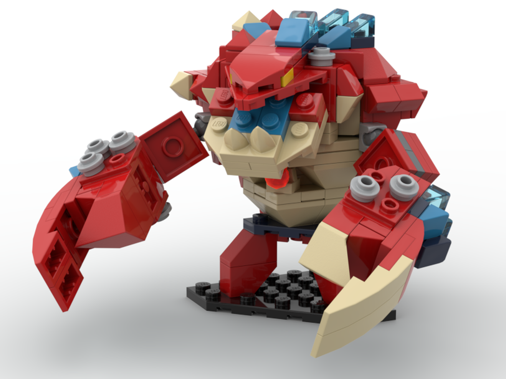 LEGO MOC Crab Ocean Crawler by k-hart | Rebrickable - Build with LEGO