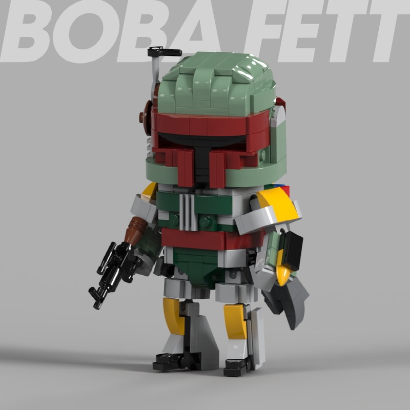 LEGO MOC BOBA FETT by choi_dambaek | Rebrickable - Build with LEGO