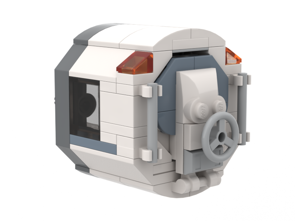 LEGO MOC Space Airlock Module by OrchardBuilds | Rebrickable - Build ...