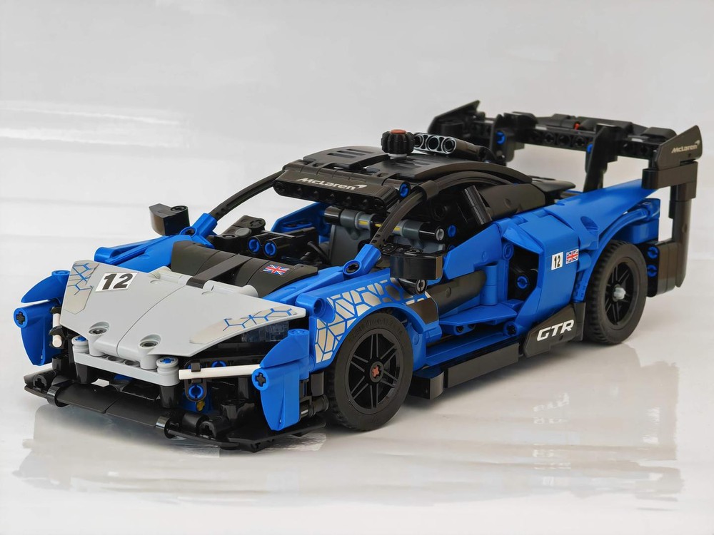 Lego Moc Ultimate Mclaren Senna Gtr 42123 By Lego Tech Rebrickable