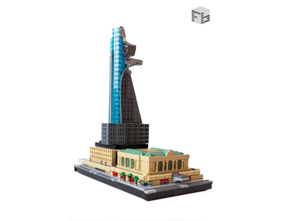 LEGO MOC Avengers Tower | Grand Central Station | 42-45st park AVE ...