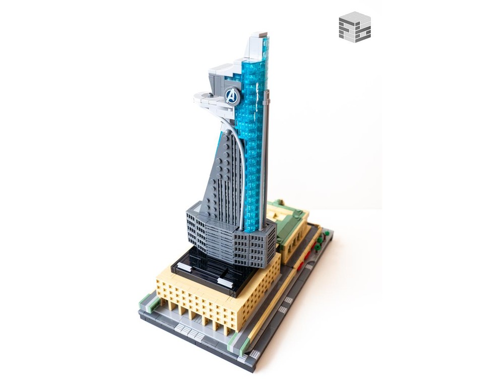 LEGO MOC Avengers Tower | Grand Central Station | 42-45st park AVE ...