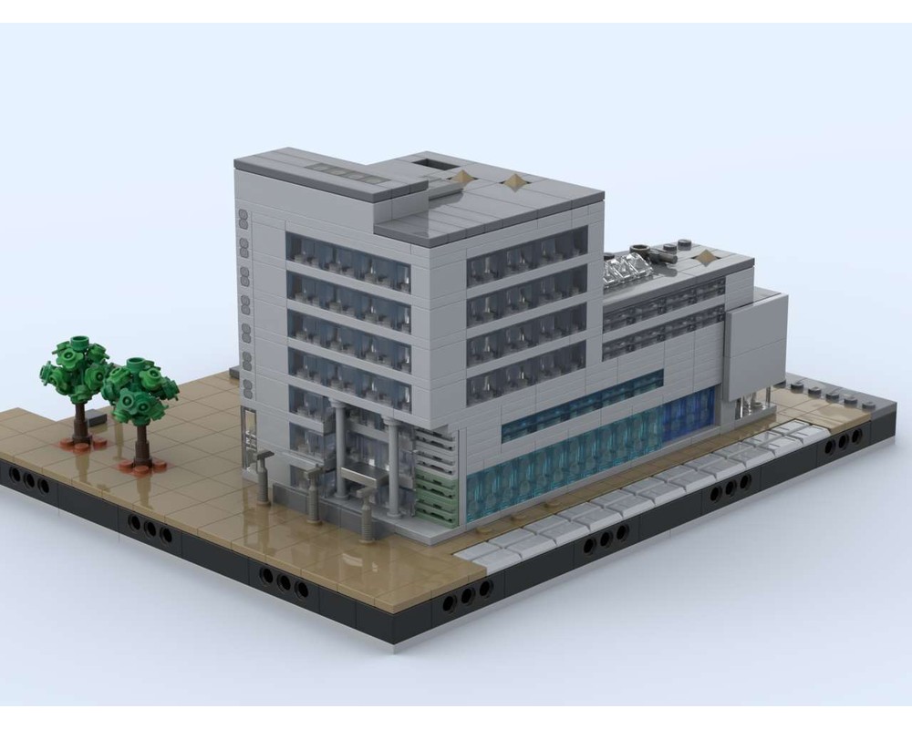 Lego Moc Gulating Court House By Aegir Rebrickable Build With Lego