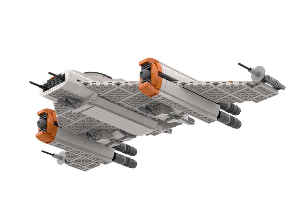 Lego Moc Tri Wing Pegasus Starfighter Mkii By Ptolamy Rebrickable