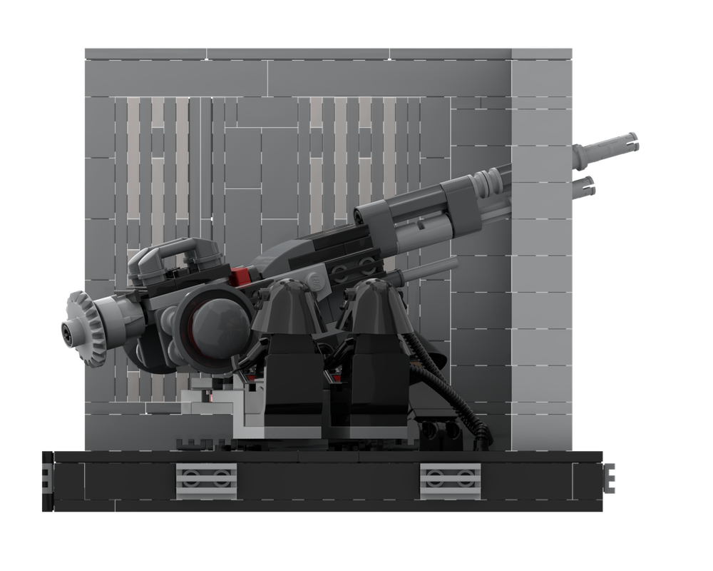 LEGO MOC SB-920 Laser Cannon Diorama by Malcav | Rebrickable - Build ...