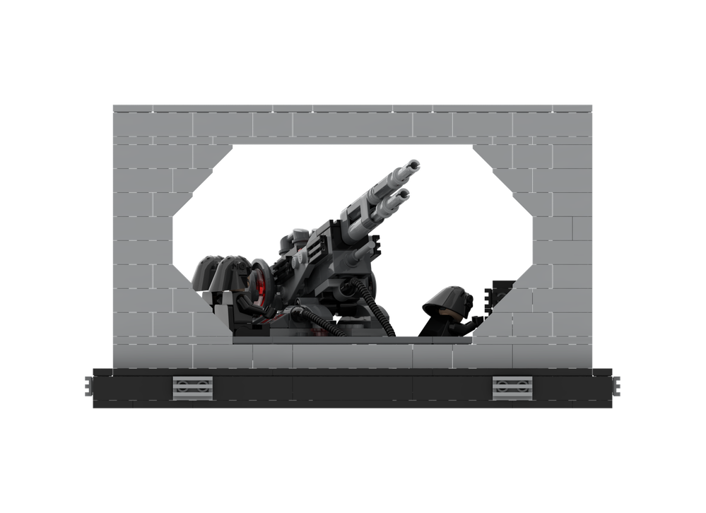 LEGO MOC SB-920 Laser Cannon Diorama by Malcav | Rebrickable - Build ...