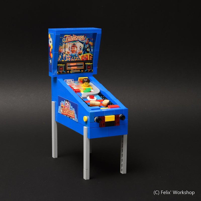 LEGO MOC FunHouse Pinball Machine by mpbuilder | Rebrickable - Build ...