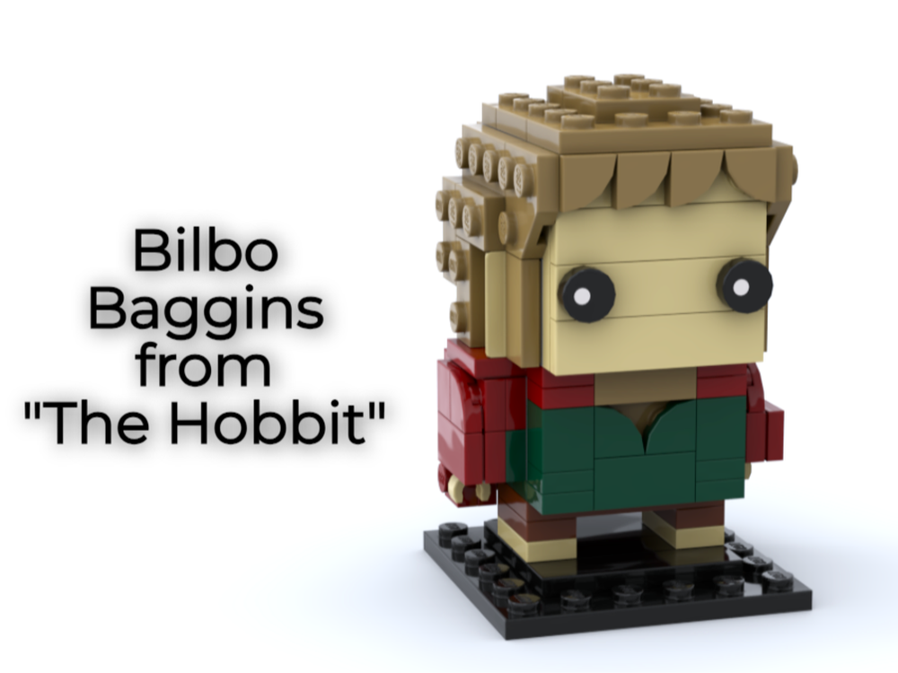 LEGO MOC Bilbo Baggins Brickheadz from The Hobbit by ReBrick_Elias ...