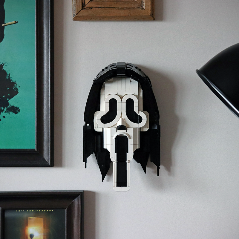 LEGO MOC Ghostface Mask from Scream Movie Full set with Hood by ...