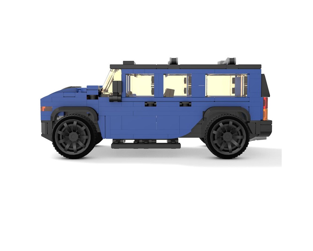 LEGO MOC Hummer H2 in 8 stud wide Speed Champions Style by klara_mocs ...