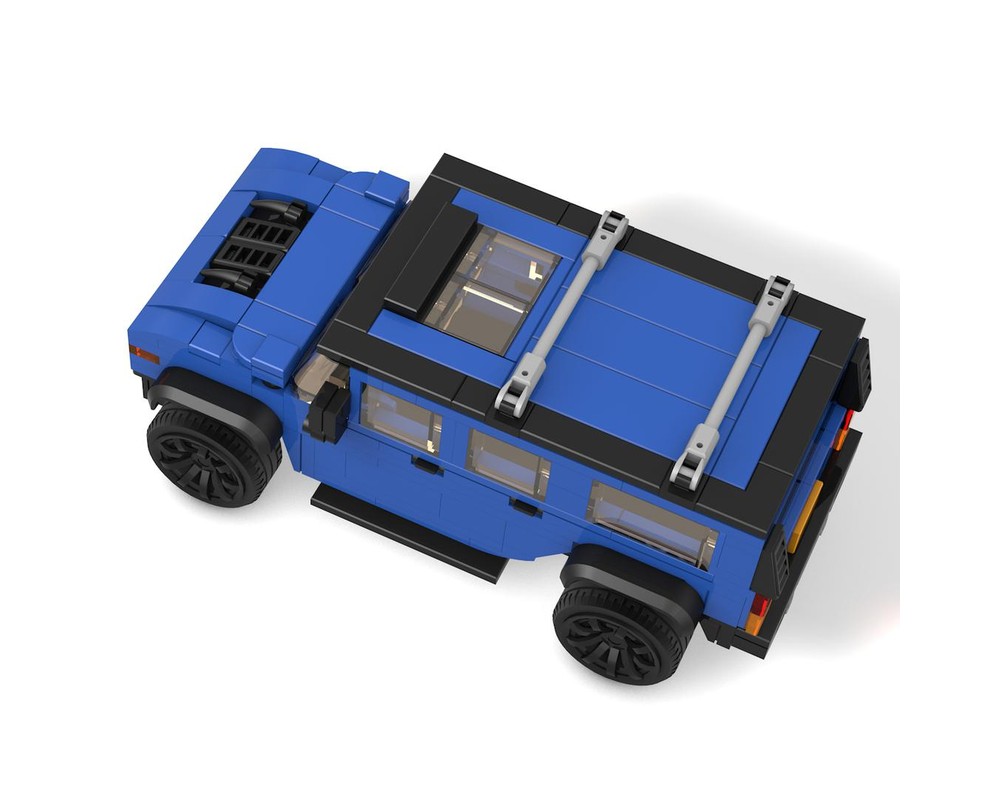 LEGO MOC Hummer H2 in 8 stud wide Speed Champions Style by klara_mocs ...