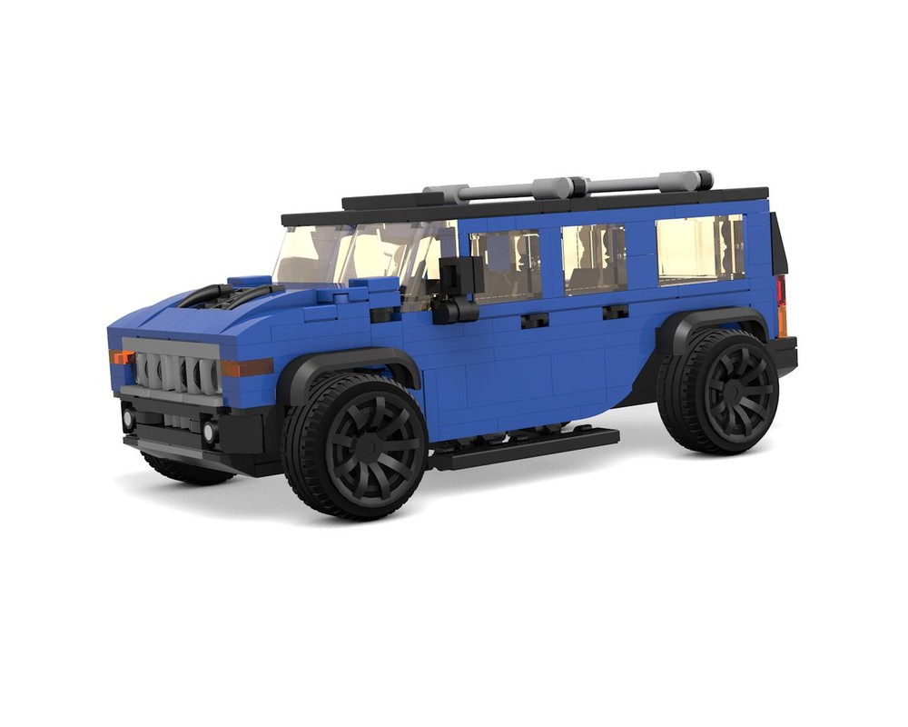 LEGO MOC Hummer H2 in 8 stud wide Speed Champions Style by klara_mocs ...