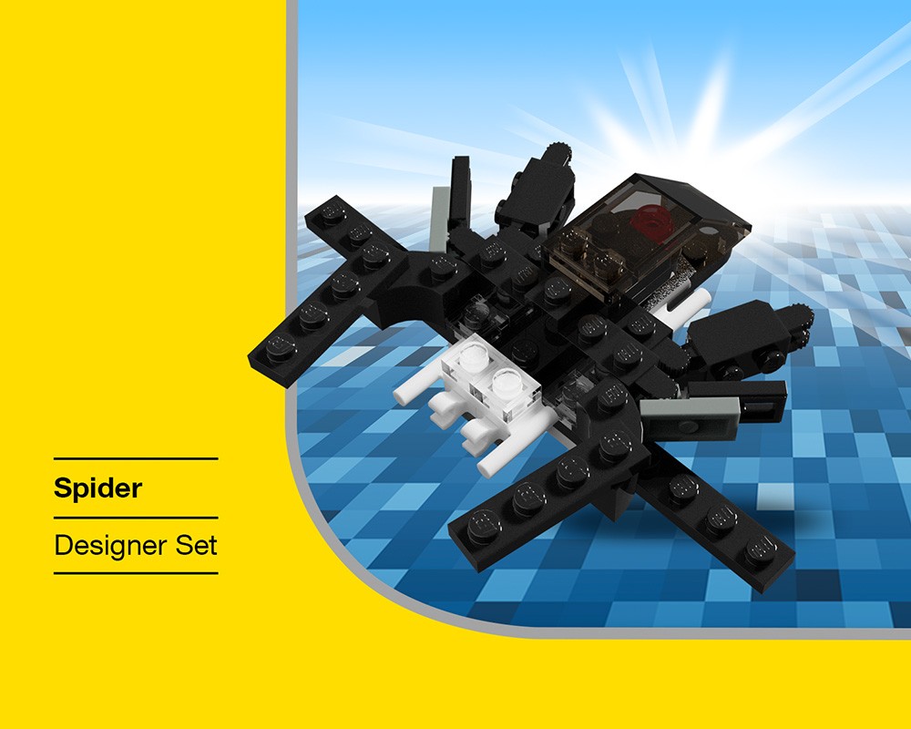 LEGO MOC Spider by WoodenBoxProjects | Rebrickable - Build with LEGO