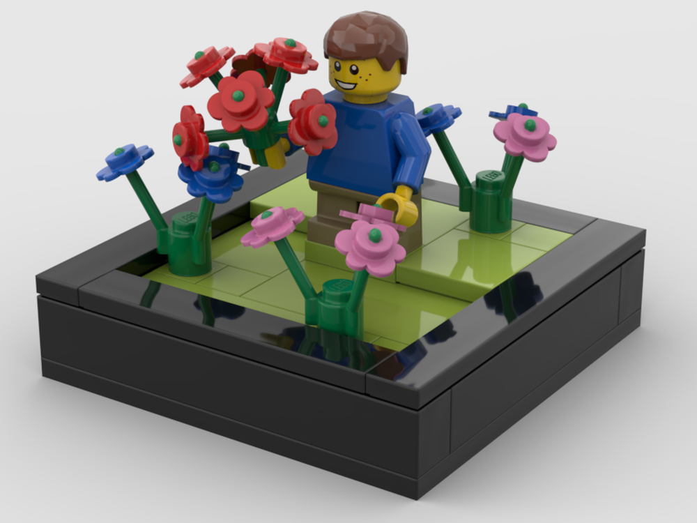 LEGO MOC Spring Diorama by SirIceCream | Rebrickable - Build with LEGO