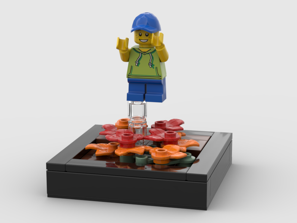 LEGO MOC Fall Diorama by SirIceCream | Rebrickable - Build with LEGO