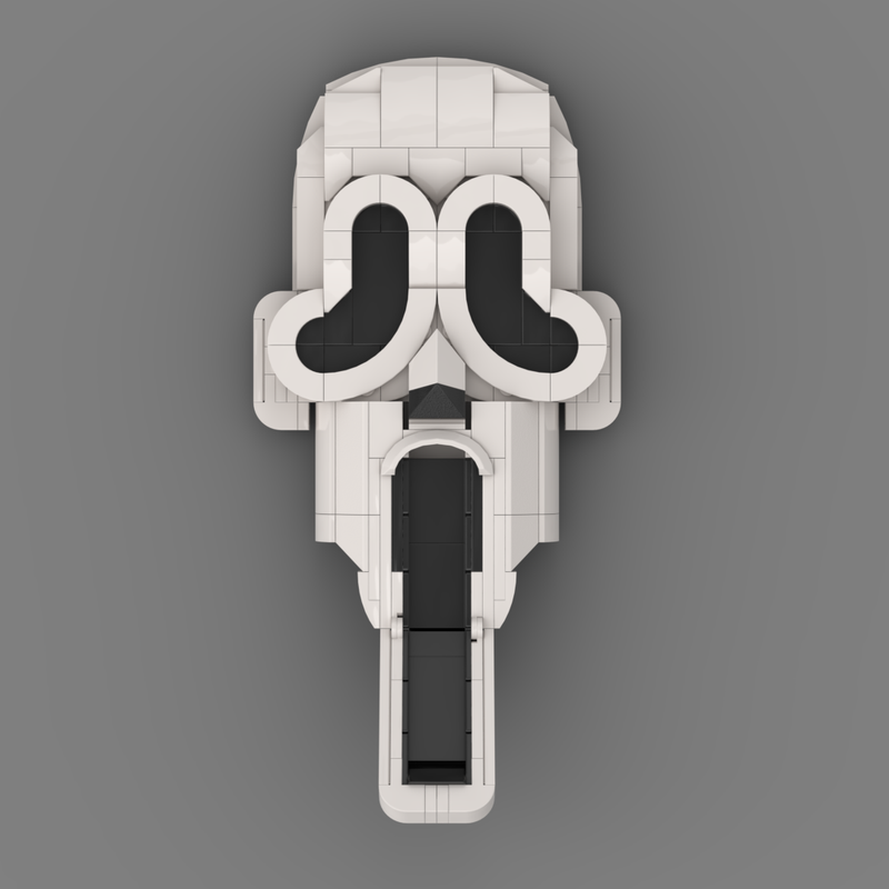 LEGO MOC Ghostface (mask only) from Scream Movie by JaworPunk ...