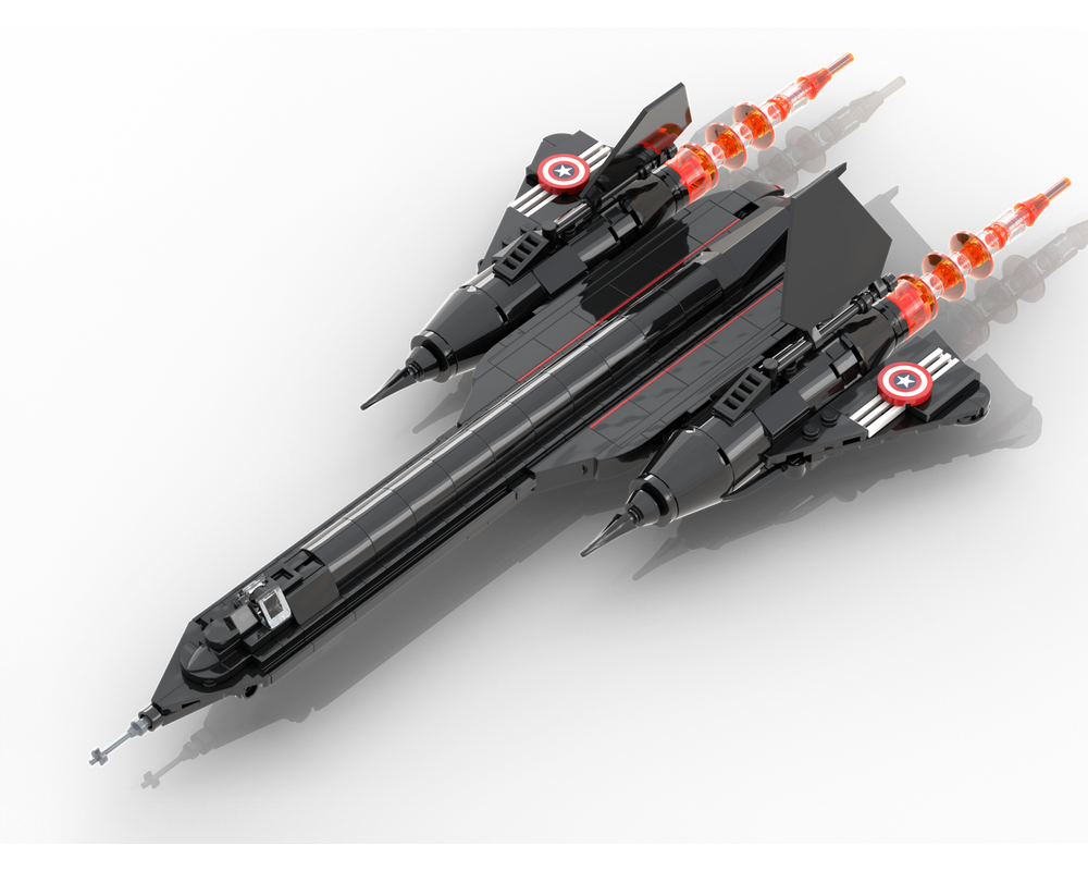 LEGO MOC SR-71 Blackbird Star wing version by Thomus_Bean | Rebrickable ...