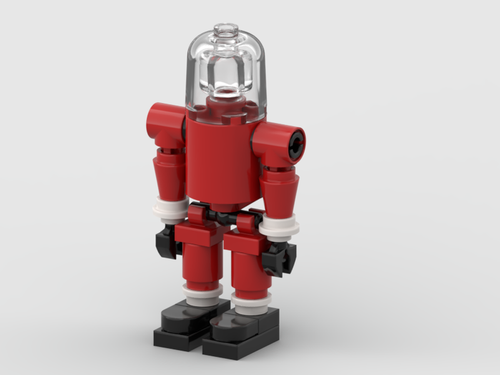 LEGO MOC Robot Santa Claus by gijoseph25b | Rebrickable - Build with LEGO