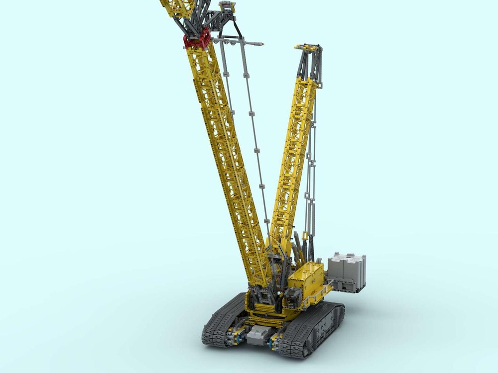 LEGO MOC Liebherr LR 13000 SDWB configuration (2x42146) by zz0025 ...