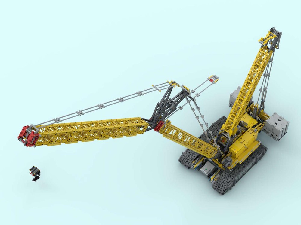 LEGO MOC Liebherr LR 13000 SDWB configuration (2x42146) by zz0025 ...