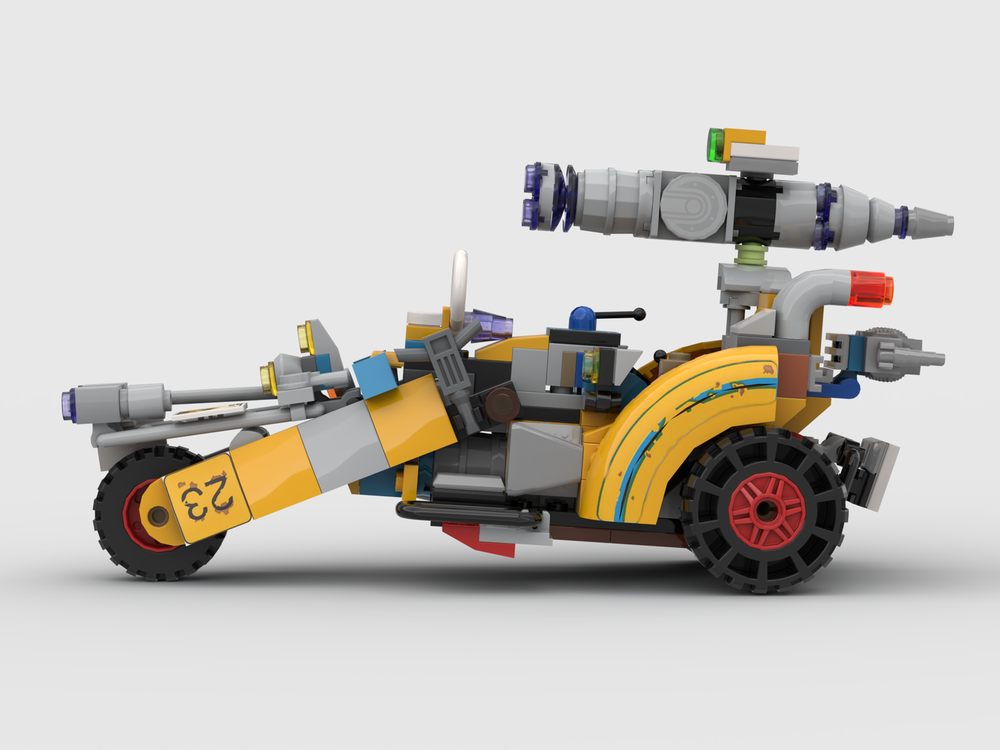 LEGO MOC Hidden Side Tricicle by Brelha | Rebrickable - Build with LEGO