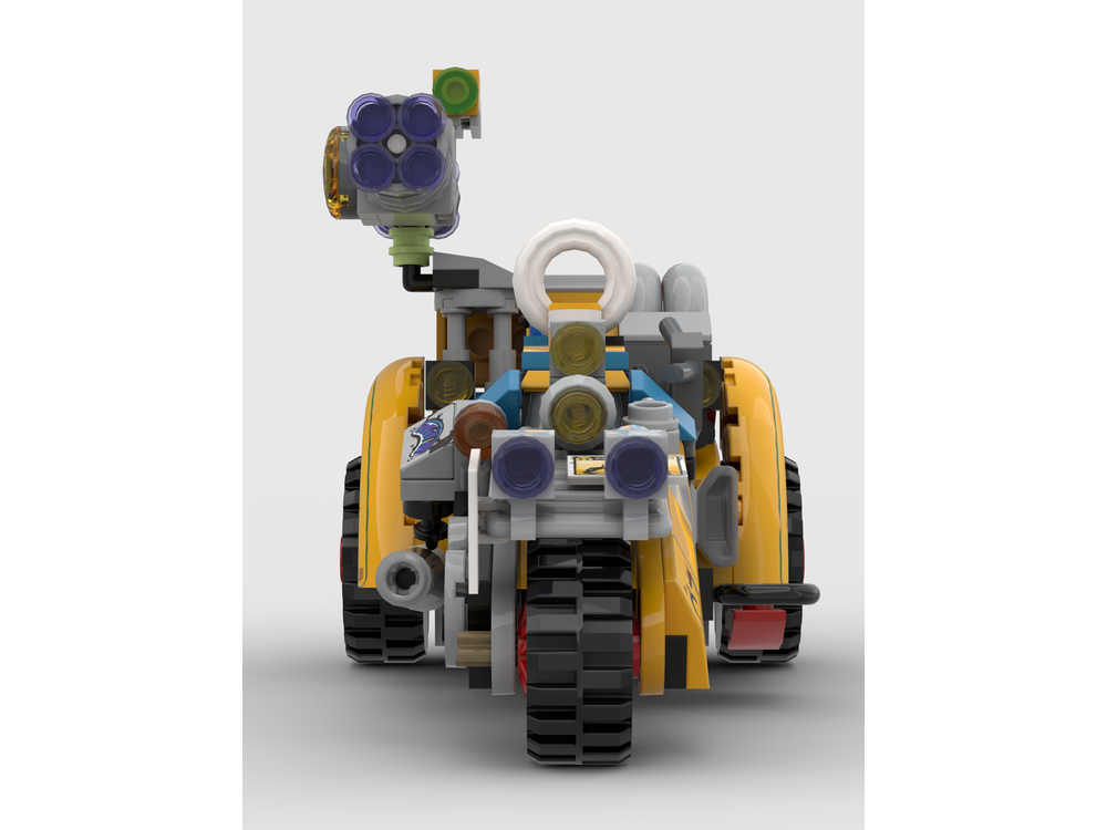 LEGO MOC Hidden Side Tricicle by Brelha | Rebrickable - Build with LEGO