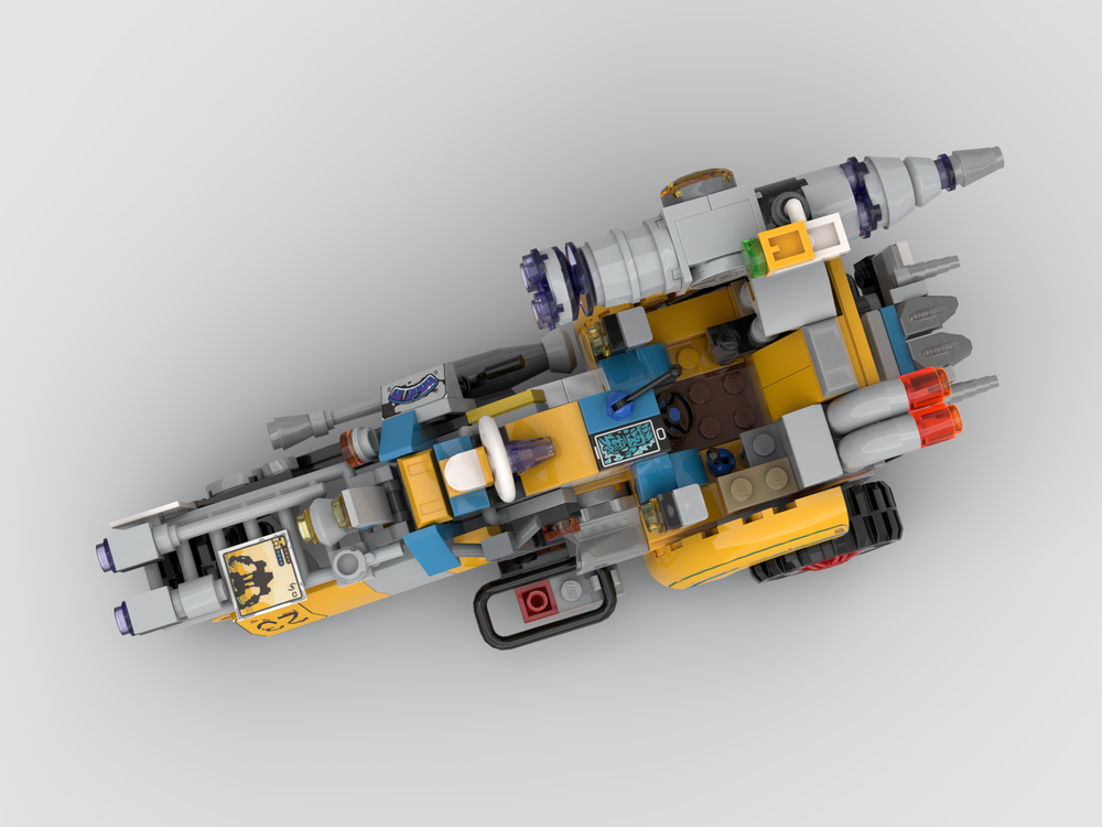 Lego Moc Hidden Side Tricicle By Brelha Rebrickable Build With Lego