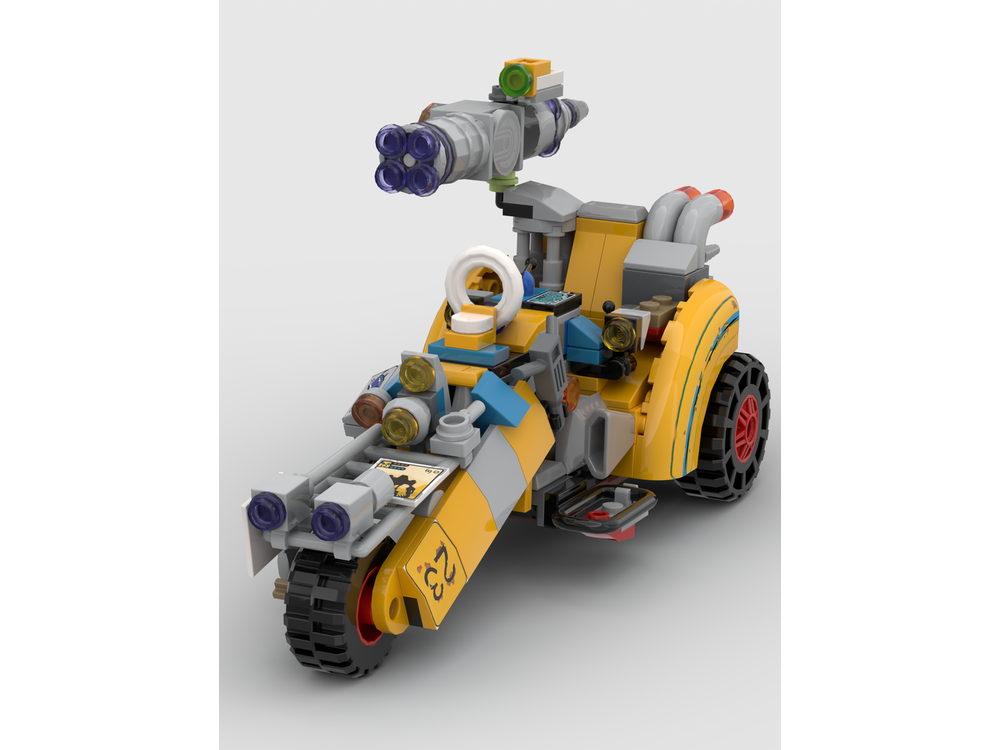 LEGO MOC Hidden Side Tricicle by Brelha | Rebrickable - Build with LEGO