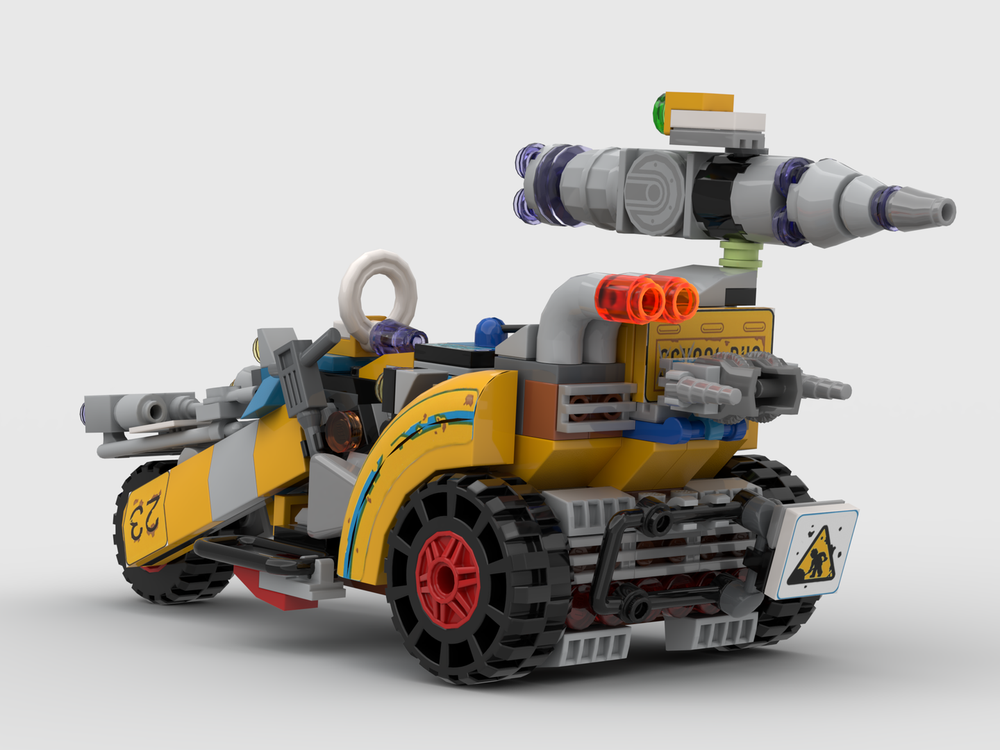 LEGO MOC Hidden Side Tricicle by Brelha | Rebrickable - Build with LEGO