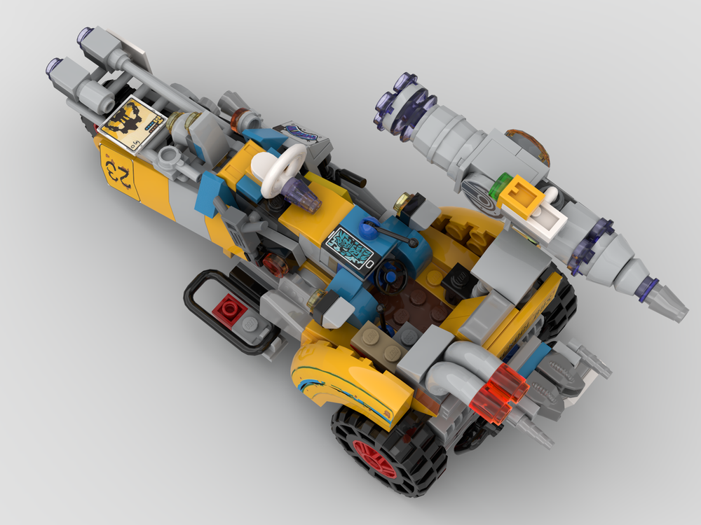 Lego Moc Hidden Side Tricicle By Brelha Rebrickable Build With Lego