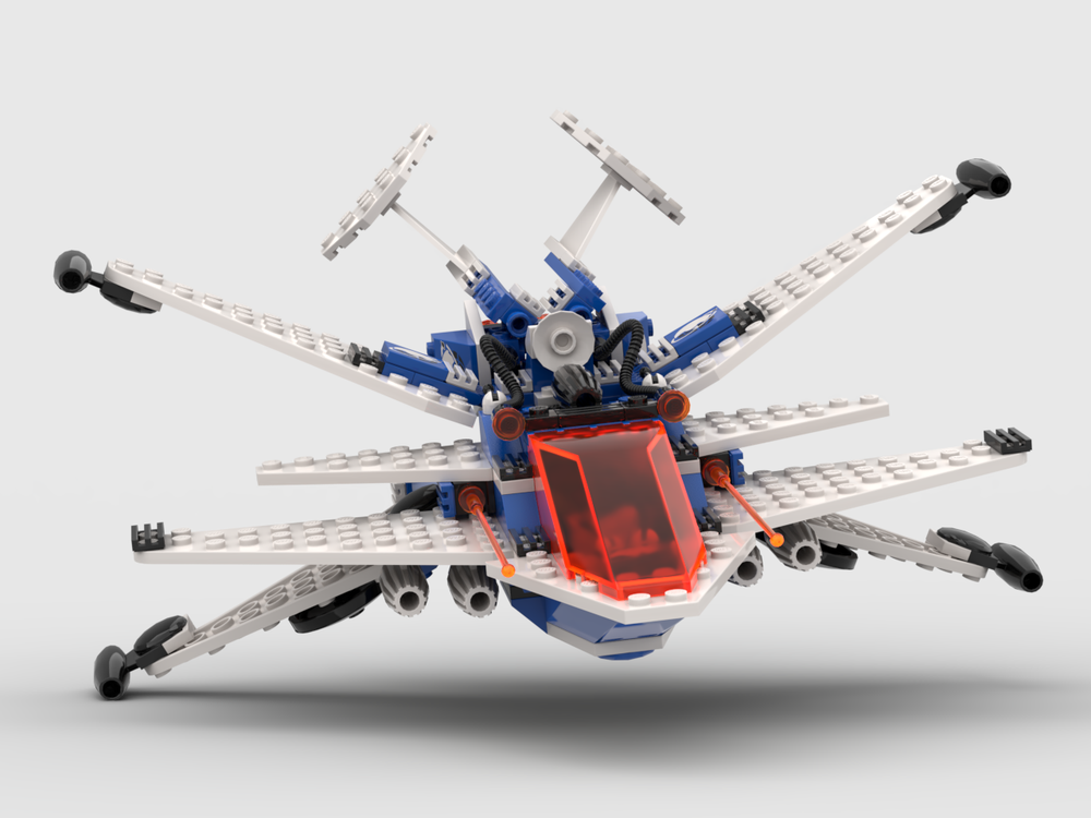 LEGO MOC Ice Wing by Brelha | Rebrickable - Build with LEGO