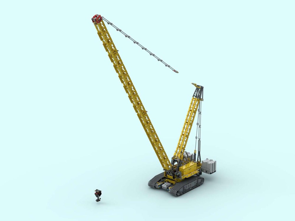 LEGO MOC Liebherr LR 13000 SDB configuration (2x42146) by zz0025 ...