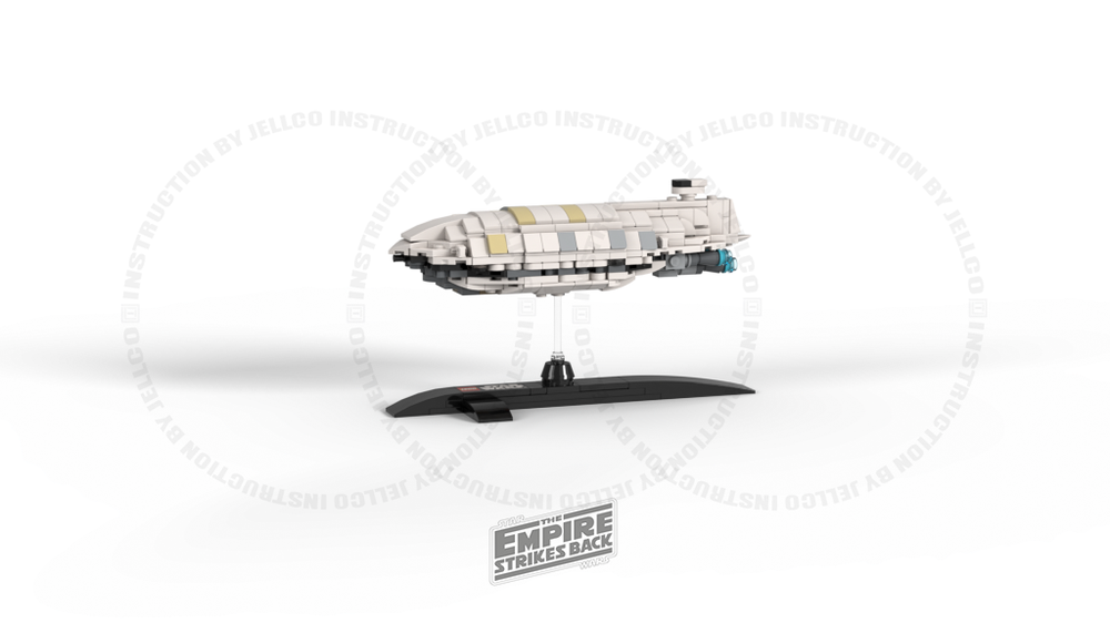 LEGO MOC Micro GR-75 medium transport for Rebel Alliance Fleet Complete ...