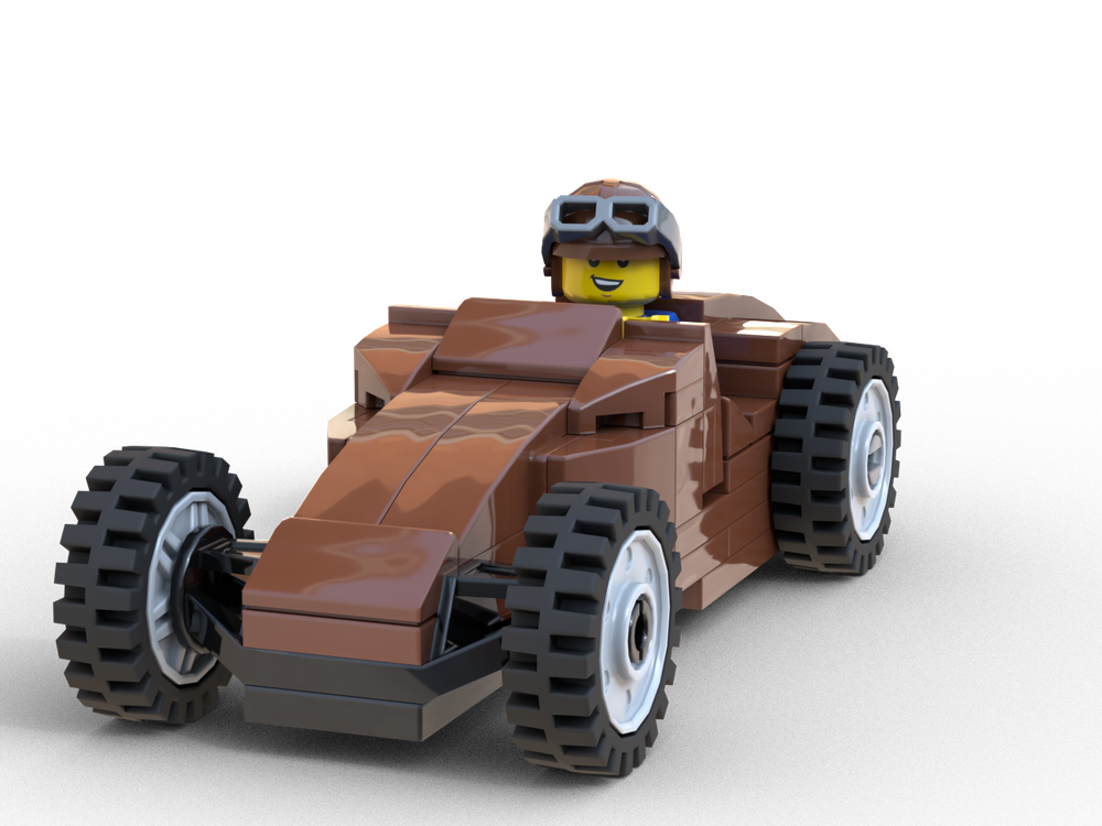 LEGO MOC Little race car - 2 by SpeedyBrick_2 | Rebrickable - Build ...
