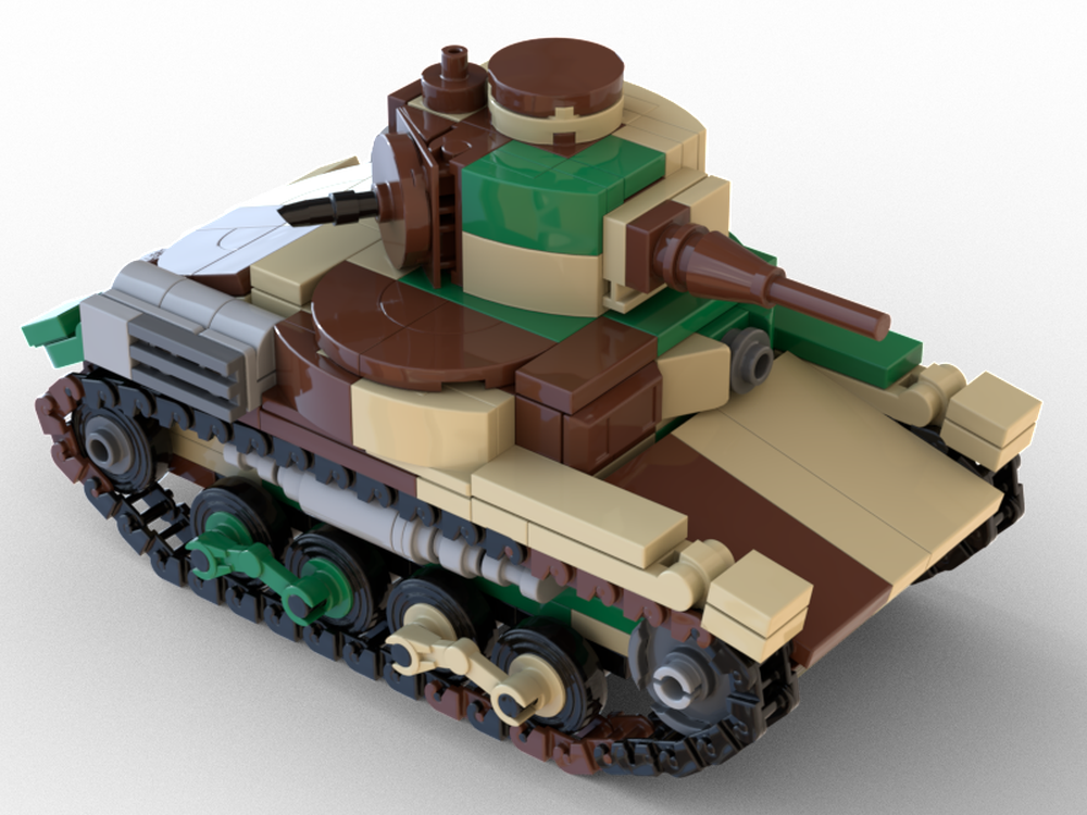 LEGO MOC Type 95 Ha Go by IScreamClone | Rebrickable - Build with LEGO