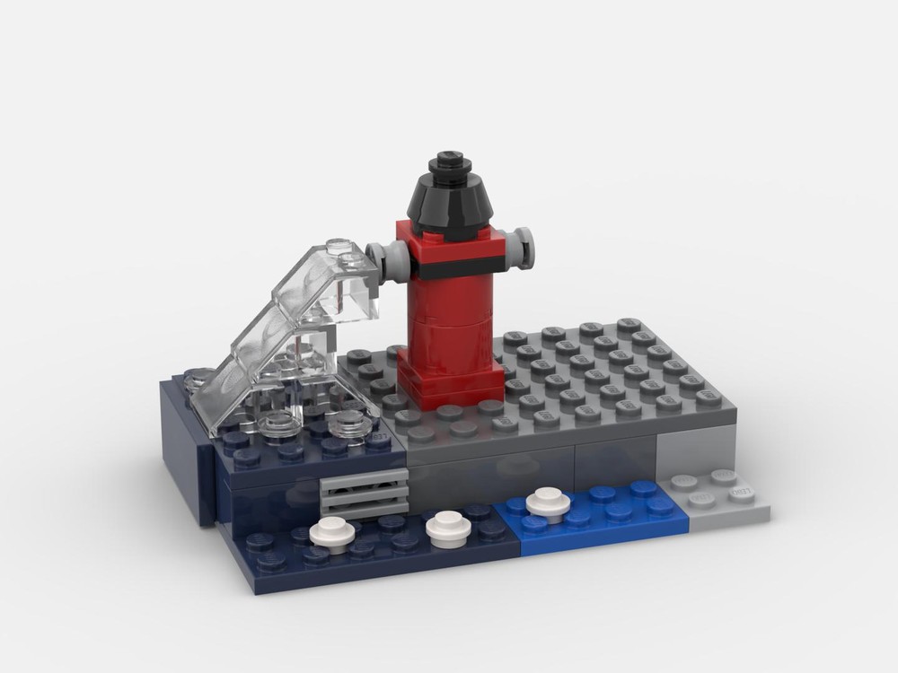 LEGO MOC 10696 Hydrant by BrickBash | Rebrickable - Build with LEGO