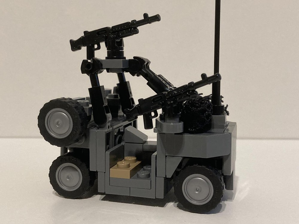 LEGO MOC Fardier RIDER (French military ATV) by Gregnat3 | Rebrickable ...