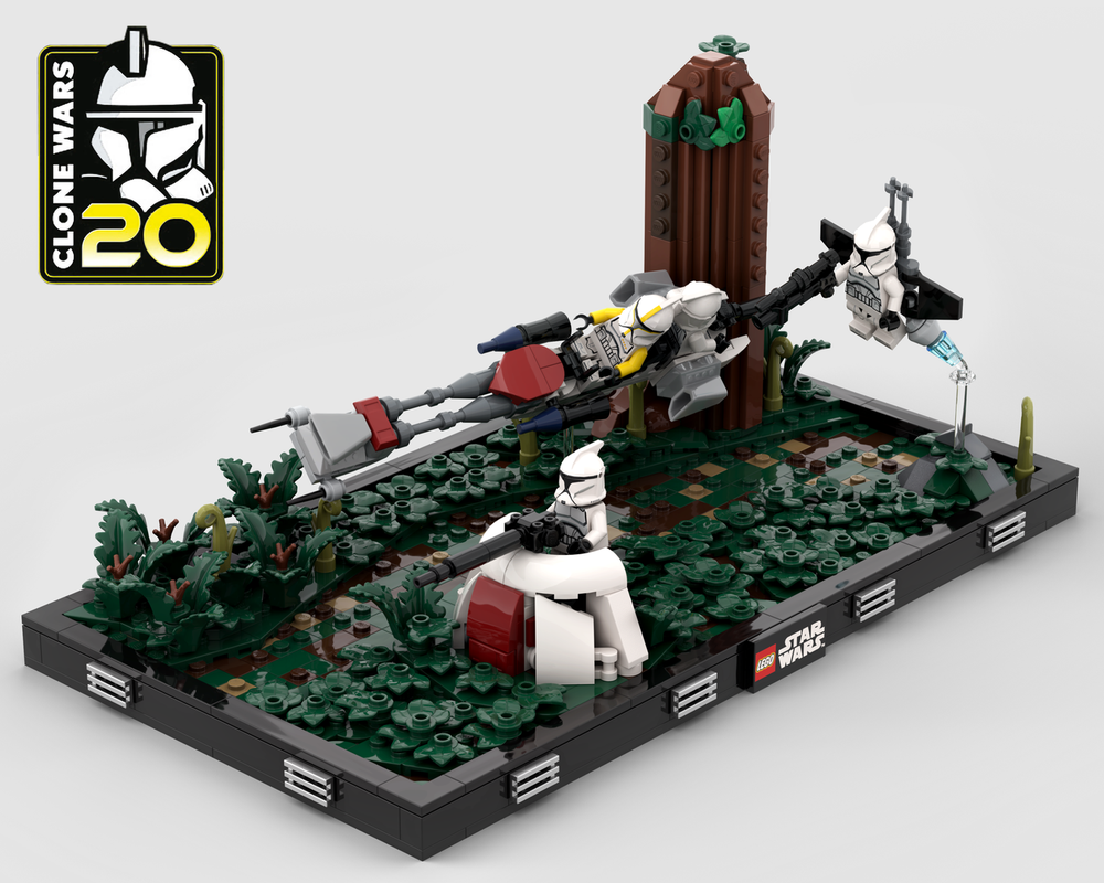 LEGO MOC-168640 Clone Battle Pack Diorama by Tubi_Rock_V | Rebrickable ...