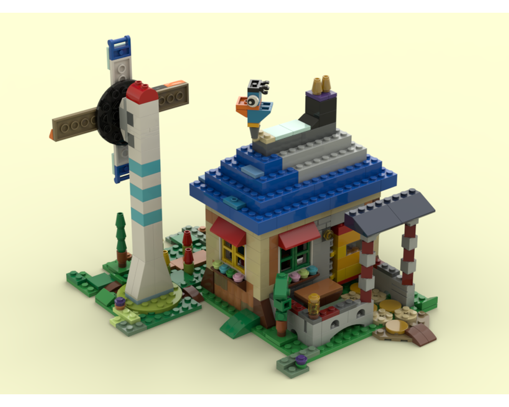 LEGO MOC Country House (minifig-scale) — 11717 by McScottyBricks ...