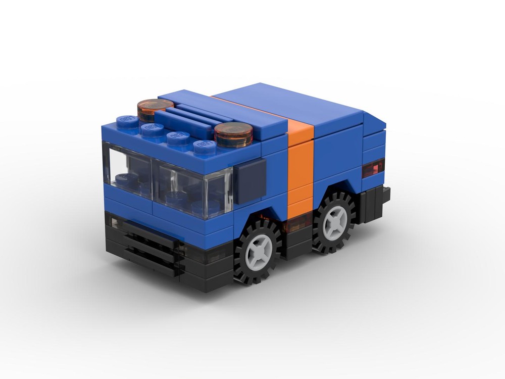 LEGO MOC Mini Garbage Truck by The Bobby Brix Channel | Rebrickable ...