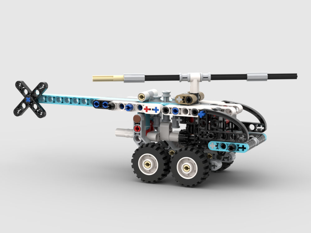 LEGO MOC Helicopter by Raptor9889 | Rebrickable - Build with LEGO
