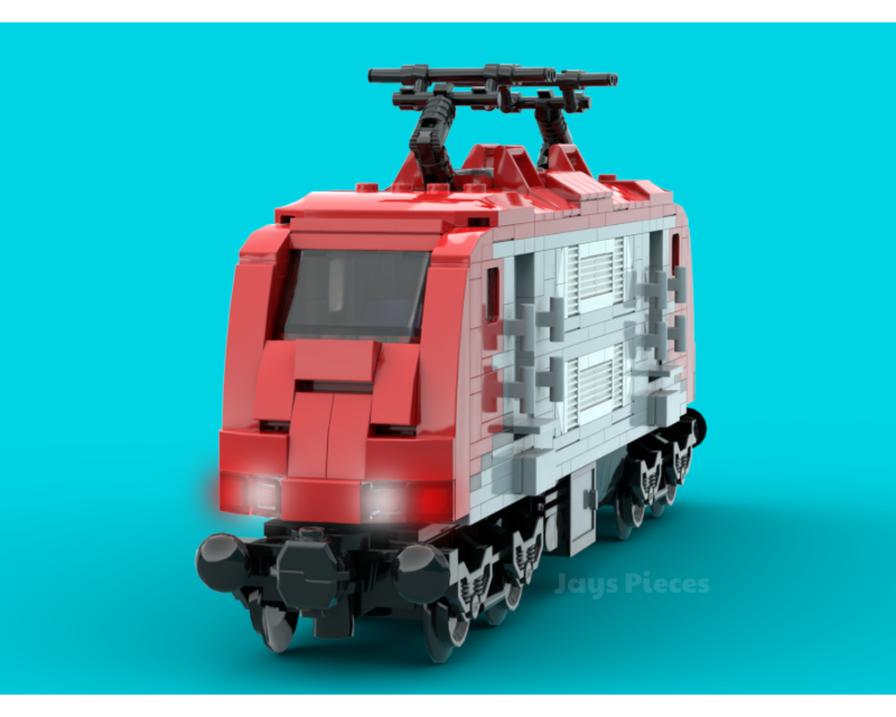 LEGO MOC LEGO Custom German Inspired Locomotive Electric Train by Jays ...