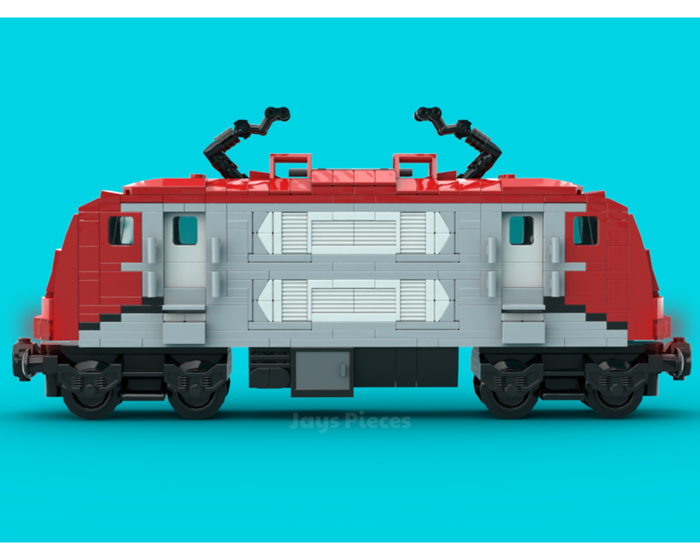 LEGO MOC LEGO Custom German Inspired Locomotive Electric Train by Jays ...