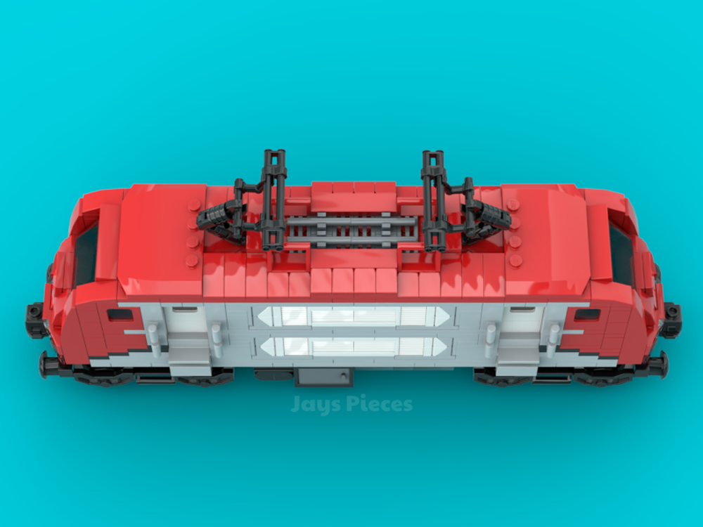 LEGO MOC LEGO Custom German Inspired Locomotive Electric Train by Jays ...