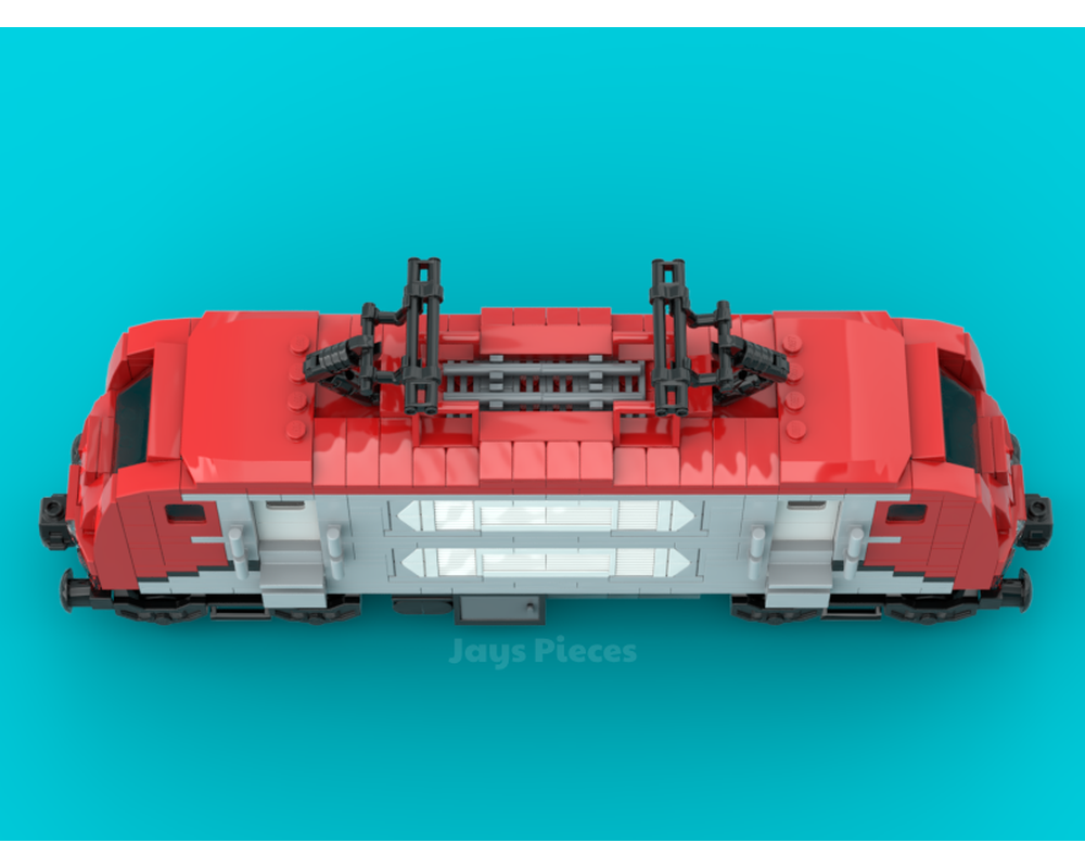 LEGO MOC LEGO Custom German Inspired Locomotive Electric Train by Jays ...