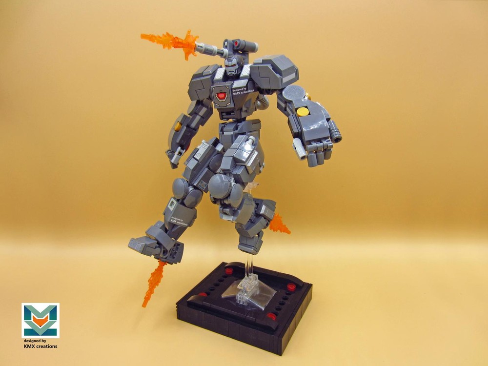 LEGO MOC War Machine Mech Armor Remake by KMX Creations | Rebrickable ...