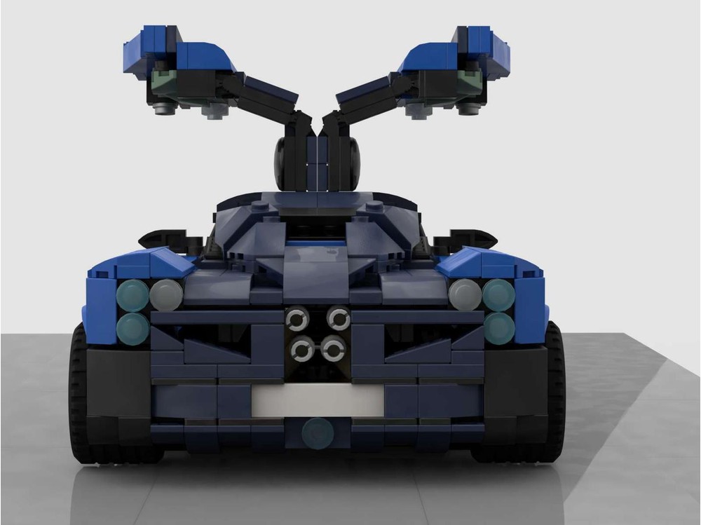 Lego Moc Pagani Huayra Bc By Geraldcacas Rebrickable Build With Lego
