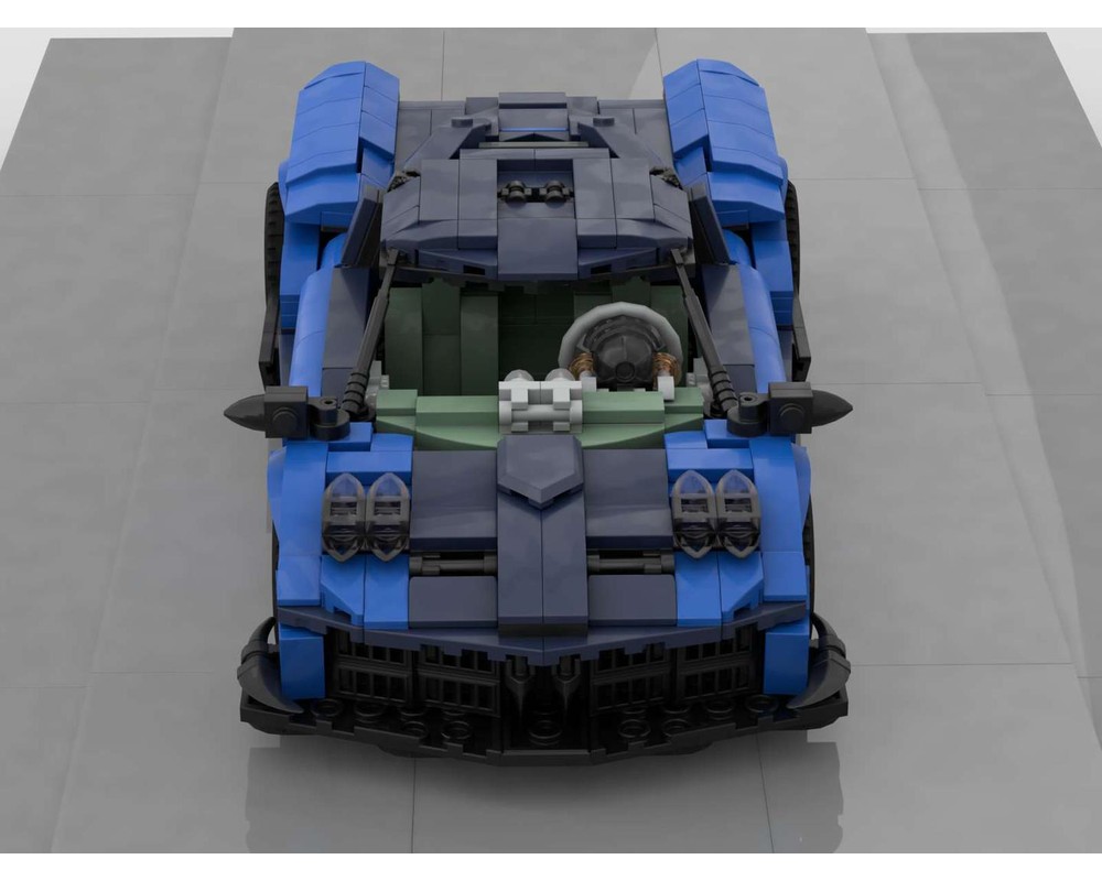 Lego Moc Pagani Huayra Bc By Geraldcacas Rebrickable Build With Lego