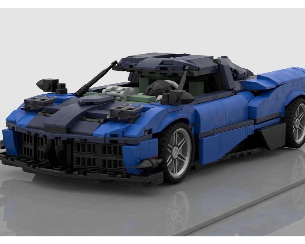 LEGO MOC Pagani Huayra BC by geraldcacas | Rebrickable - Build with LEGO