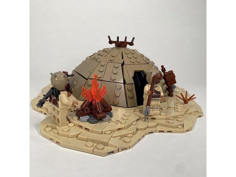 LEGO MOC Urtya v2 - Tusken Raider Village/ Camp by The_Minikit_Guy ...